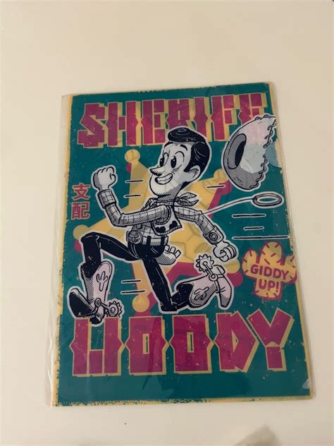 Buzz Lightyear Woody Sheriff Toys Story A File Hobbies Toys Stationery Craft Stationery