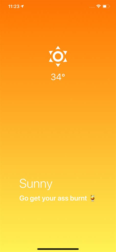 GitHub Leyuri React Native Weather Simple Weather App With React Native