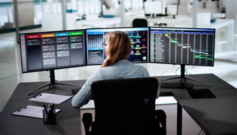 Kanban Project Management Software Stock Image Image Of Tutorial Calendar 348639471