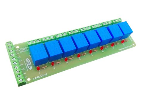Channel Active High Relay Module V RM Fares PCB