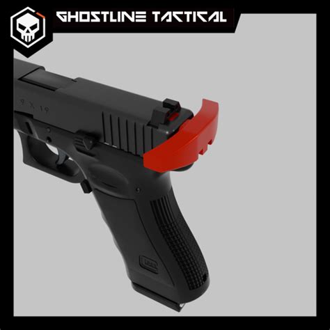 🔫 Airsoft Glock 17 18c Slide Rack Puller Back Plate Gen 3 5