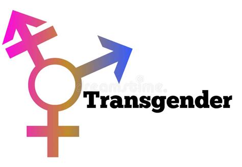 Símbolo De La Orientación Sexual Transgénero Símbolo De La Forma