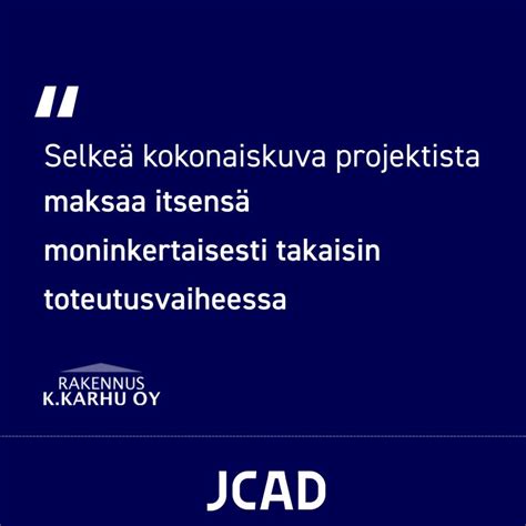 Jcad On Linkedin Jcad Eri Toimialoilla Rakentaminen 🏗 Yhteistyömme Rakennus K Karhu…