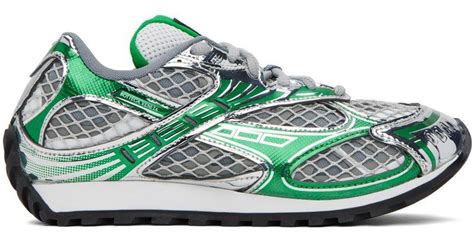 Bottega Veneta And Green Orbit Sneakers For Men Lyst