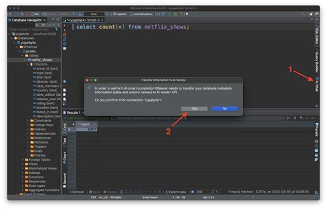 Creating Ai Data Analyst With Dbeaver