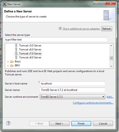 setting up a tomee project with eclipse mike christoff