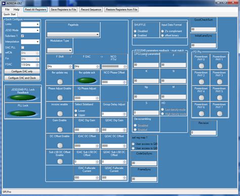 SPIPRO AD EBZ Evaluation Board Quick Start Guide Analog Devices Wiki