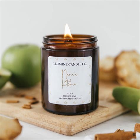 Nanas Kitchen Crackling Soy Wax Candle By Illumine Candle Co