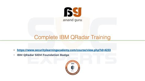 Solution 12 Soc Experts Anand Guru Interview Questions On Ibm Qradar