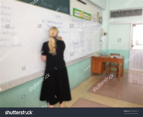 Blur Teacher Classroom Background Usage Stock Photo 537620713 Shutterstock
