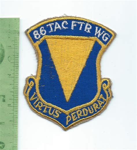 Us Air Force Usaf 86th Tactical Fighter Wing Patch 1979333884