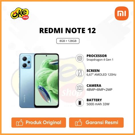 Jual Xiaomi Redmi Note Smartphone GB Garansi Resmi Xiaomi Shopee Indonesia