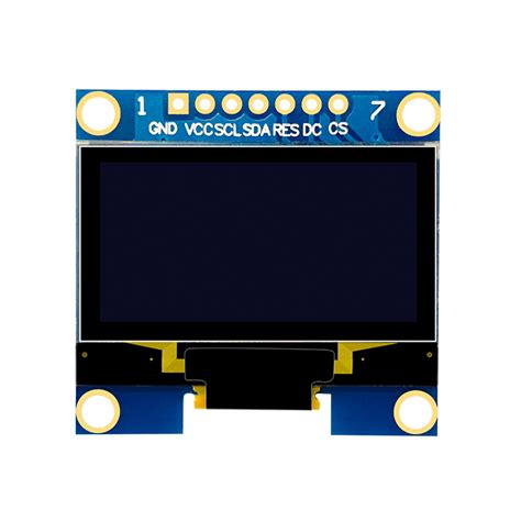 Monochrome 1 3 128x64 Oled Graphic Display Module 7pins Spi