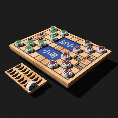 3d Printable Dou Shou Qi Jungle Board Game By Lazy Bear