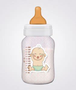 Baby Bottle Free Template In Psd Room Surf Com