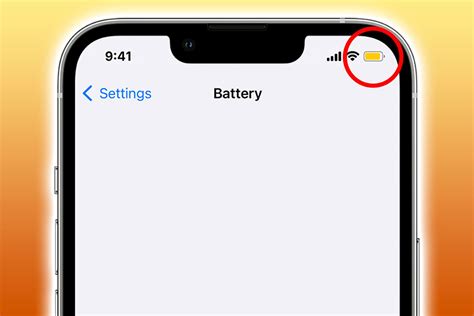 Decoding Iphone Signals Understanding Yellow Battery Indicator