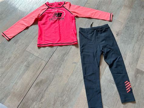 뉴발란스 키즈 여아 래쉬가드 세트 110 세컨웨어 헬로마켓