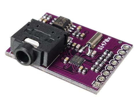 Fm Radio Tuner Module Si4703 Domoticx