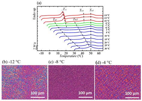 Polymers Free Full Text Controlling The Isothermal Crystallization Of Isodimorphic Pbs Ran