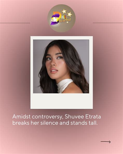 Shuvee Etrata Philippine Celebrities Philshowbiz Facebook