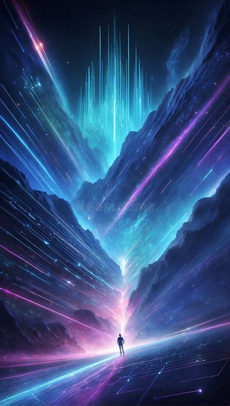 A Glimpse Into Tomorrow Quantumquotient S 3d Visionary Landscape Ai