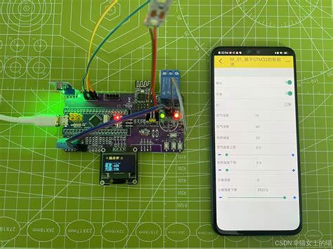 基于stm32的智能浇花系统基于stm32的智能花卉养护系统的系统整体结构图 Csdn博客