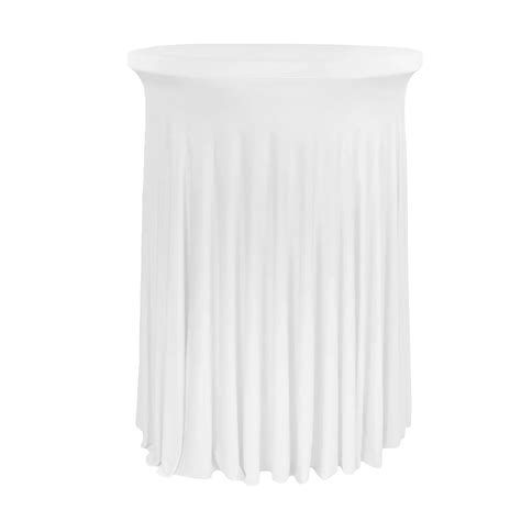 30in Wavy Cocktail Table Covers Twin Falls Sun Valley Party Rentals