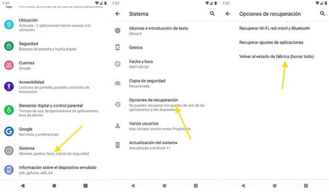 Cómo formatear un móvil Android y borrar todos sus datos