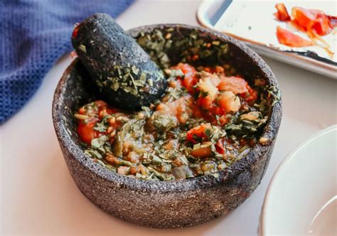 How To Cure A Molcajete Mexican Mortar And Pestle And Clean One Too