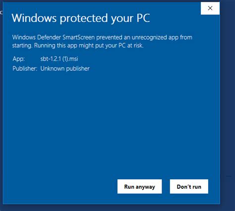 windows defender blocking msi installer · issue 4309 · sbt sbt · github