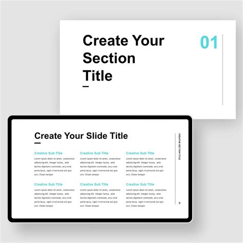 Powerpoint Index Template