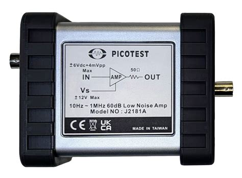 J A DB Low Noise Amplifier Picotest