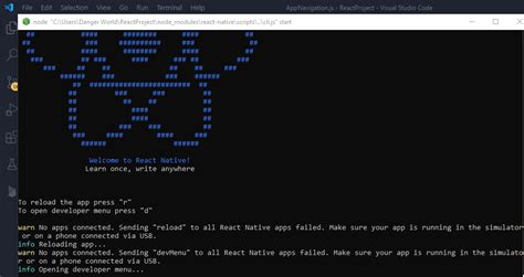 React Native Why Android Virtual Device Showing Blank Screen Stack Overflow