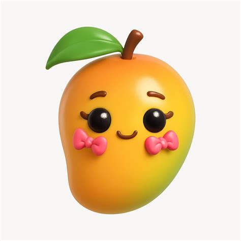 Cute Kawaii Mango Illustration Free Photo Illustration Rawpixel