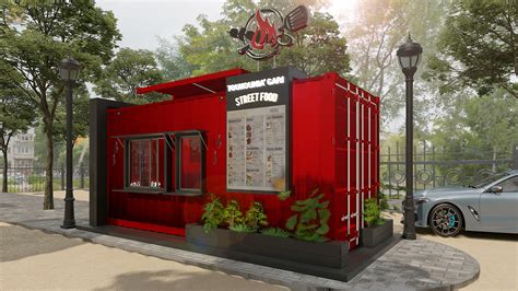 Drive Thru And Fast Food Container On Behance
