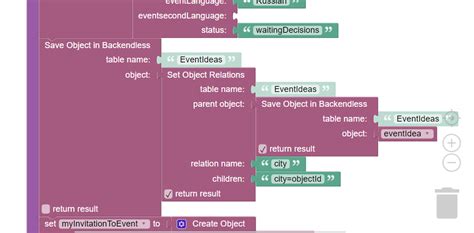 How To Update Object With Relation General Backendless Support