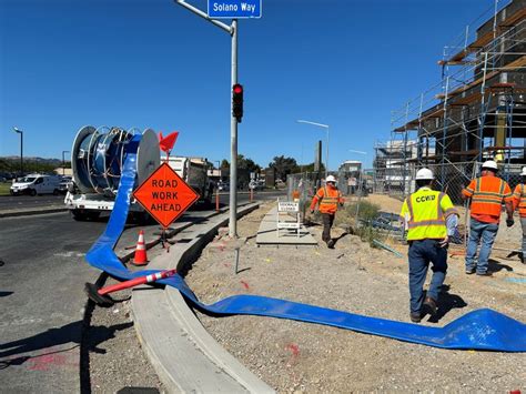 Huge Shout Out To The Contra Costa Water District Crews That
