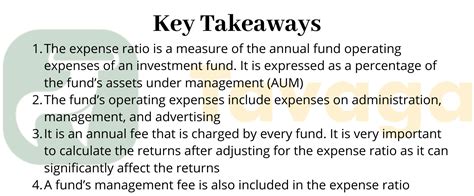 What Is Expense Ratio Tavaga Tavagapedia
