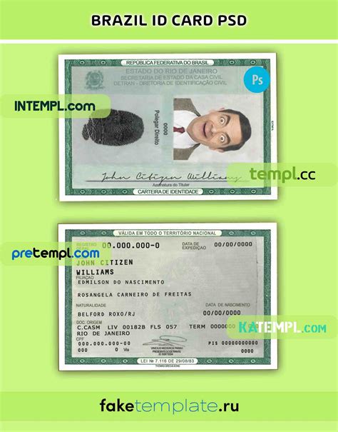 France Id Template In Psd Format Fully Editable By Shotempl Mar
