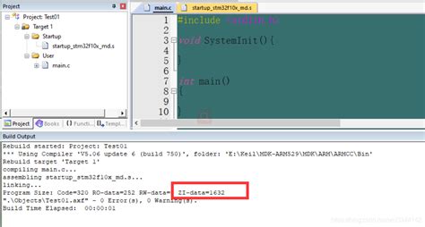 谈谈keil Mdk编译输出的：code Dataro Datarw Datazi Datarodata Rwdata Csdn博客