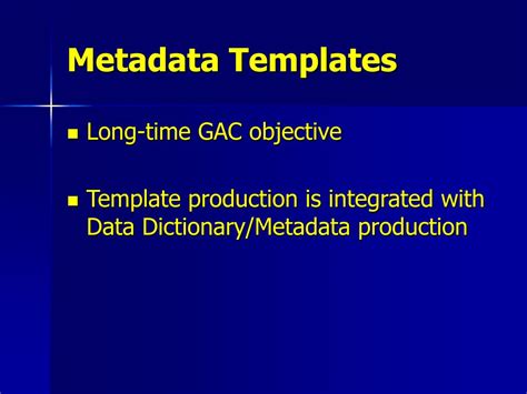 PPT Forest Service GIS Data Dictionary Past Present And Future Direction PowerPoint