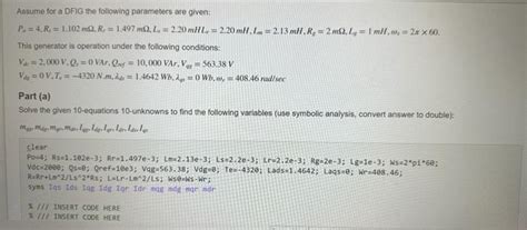 A Doubly Fed Induction Generator Dfig Is An