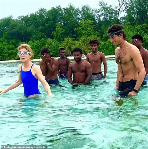 Jfks Daughter Caroline And Grandson Jack Recreate His Heroic Swim Off