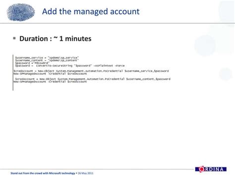 ordina softc presentation sharepoint automated scripted deployment