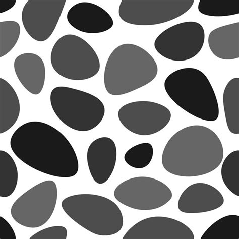 Premium Vector Modern Pebble Vector Cartoon Backgroun Pattern Seamless