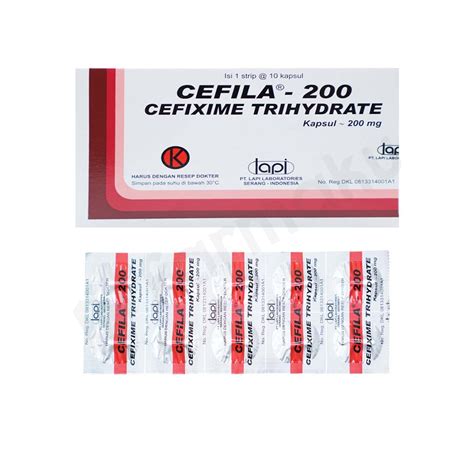 Cefila 200 Mg Kapsul Farmaku