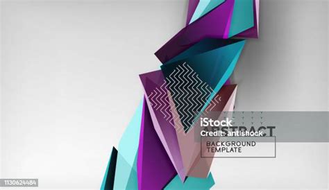 3d 삼각 도형 추상적인 배경 회색 배경 사업 또는 하이테크 개념적 벽지 색상 삼각형 구성 0명에 대한 스톡 벡터 아트 및 기타