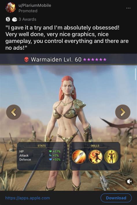 These Raid Shadow Legends Ads Are Getting More And More Sexualised