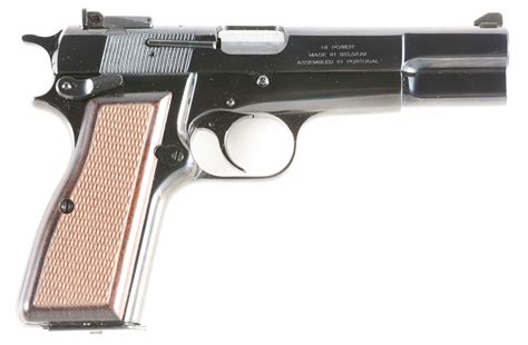 Sold Price M Browning Hi Power 9mm Pistol With Case And Accessories