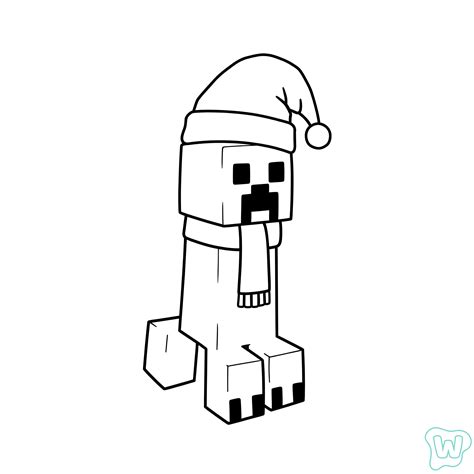 25 Creeper Coloring Pages Printable Pdf Pages